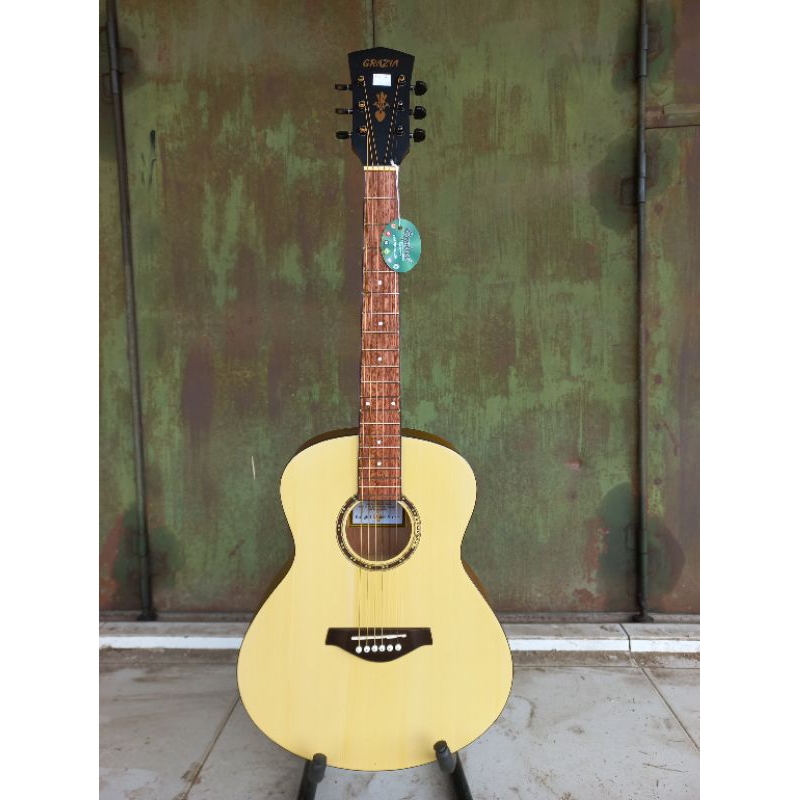 Jual GITAR AKUSTIK ELEKTRIK ORIGINAL GRAZIA MODEL JRB 05 N | Shopee ...
