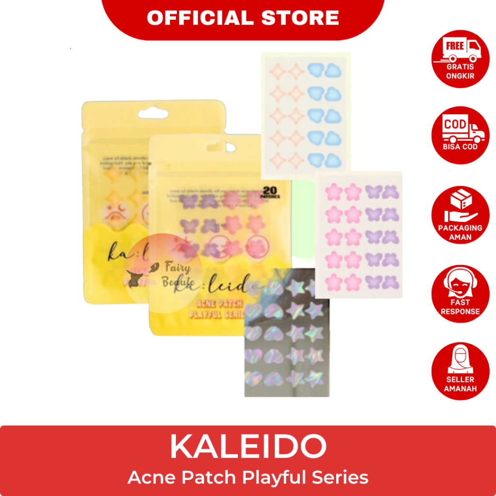 Jual KALEIDO Acne Patch Playful Series - Patch Jerawat | Shopee Indonesia