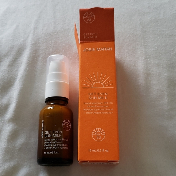 Jual Josie Maran Get Even Sun Milk SPF 33 15ml | Shopee Indonesia