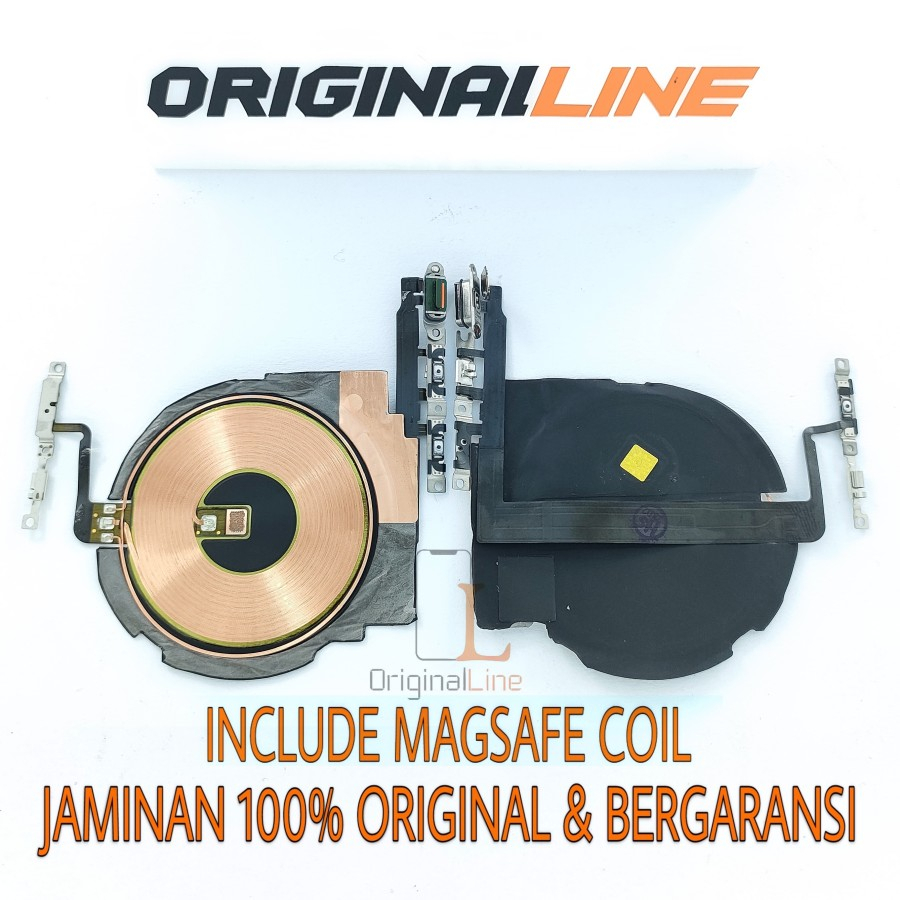 Jual FLEXIBLE ON OFF + VOLUME IPHONE 13 + MAGSAFE COIL FLEX / FLEKSIBEL ...