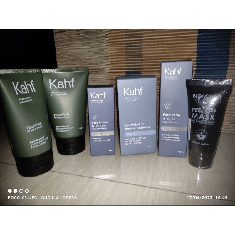 Jual PAKET SKINCARE KAHF ORIGINAL | Shopee Indonesia