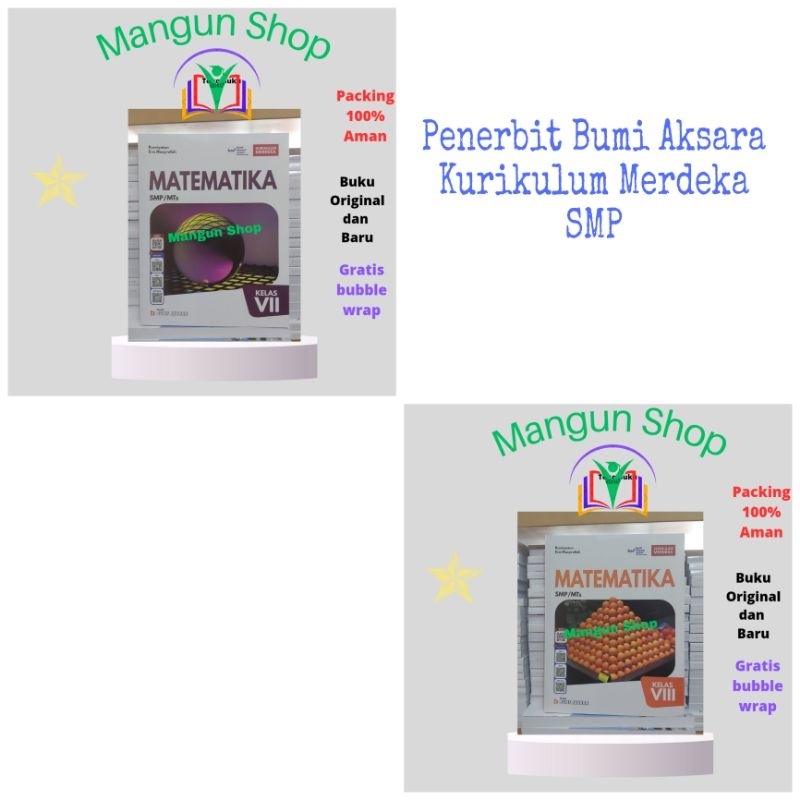 Jual Buku Matematika Kelas 7,8,9 SMP/MTs Kurikulum Merdeka Bumi Aksara | Shopee Indonesia
