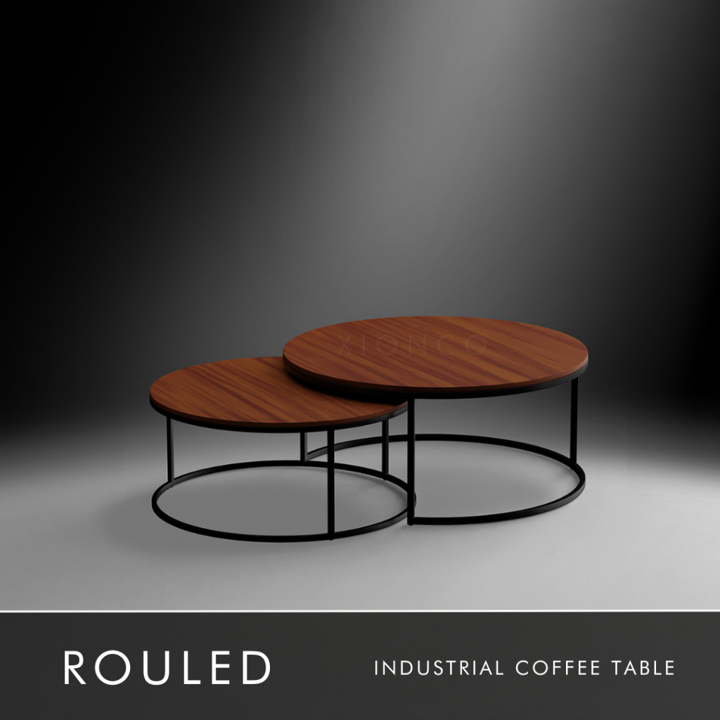 Jual ROULED - Nested Coffee Table/ Meja Tamu Tumpuk Minimalis | Shopee ...