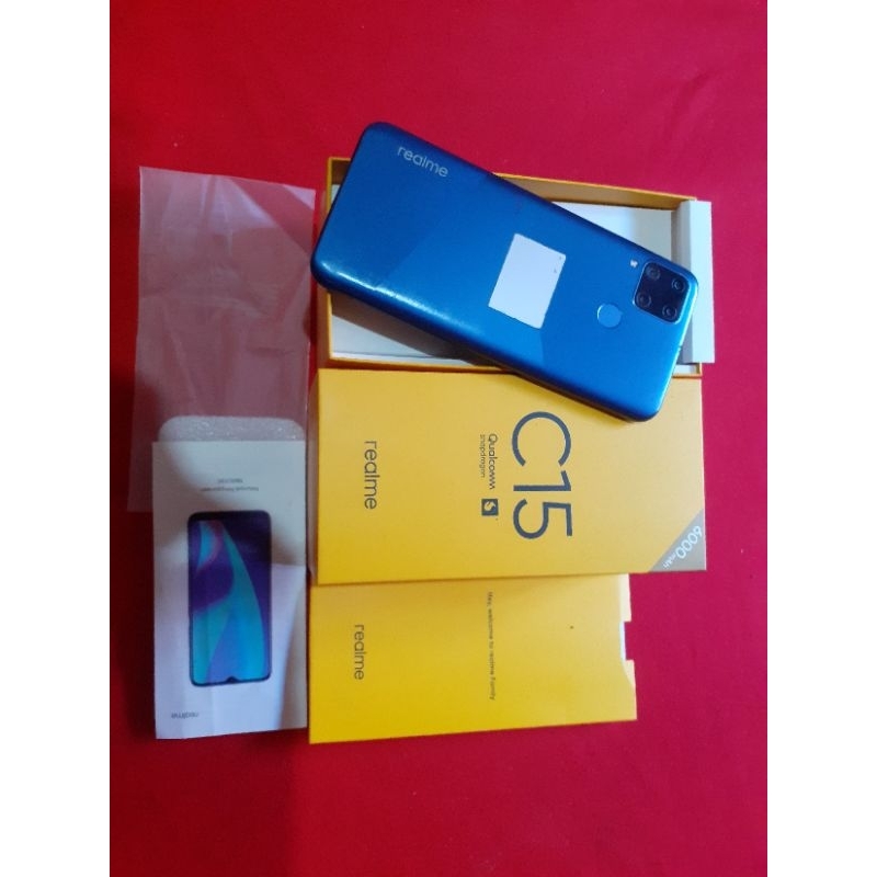 Jual REALME C15 SNAPDRAGON 4/64 SECOND | Shopee Indonesia