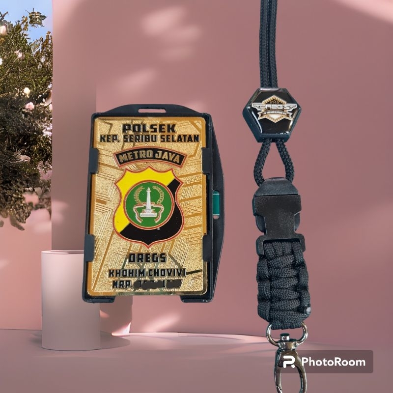 Jual id card plat peneng holder logo POLDA | Shopee Indonesia
