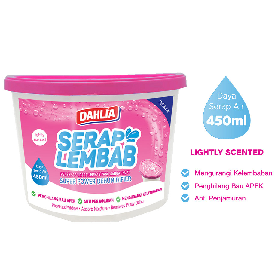 Jual DAHLIA SERAP LEMBAB 450ml PENYERAP UDARA YANG KUAT HEAVY DUTY ...