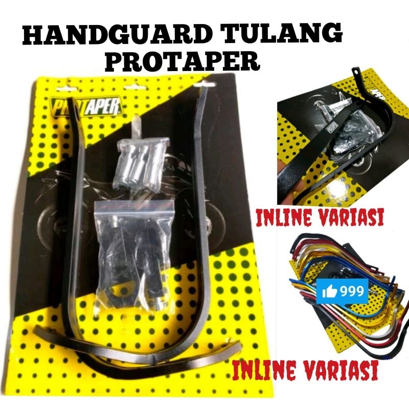 Jual proguard handguar stang tulang besi protaper crf klx trail tracker ...