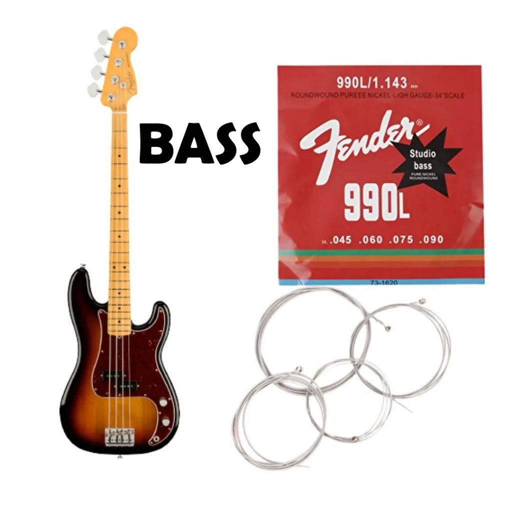 Jual Senar Gitar Bass elektrik fender 990L 4 senar | Shopee Indonesia