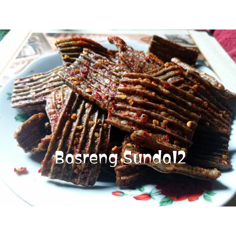 Jual Kerupuk Jengkol Pedas Daun jeruk isi 1kg | Shopee Indonesia
