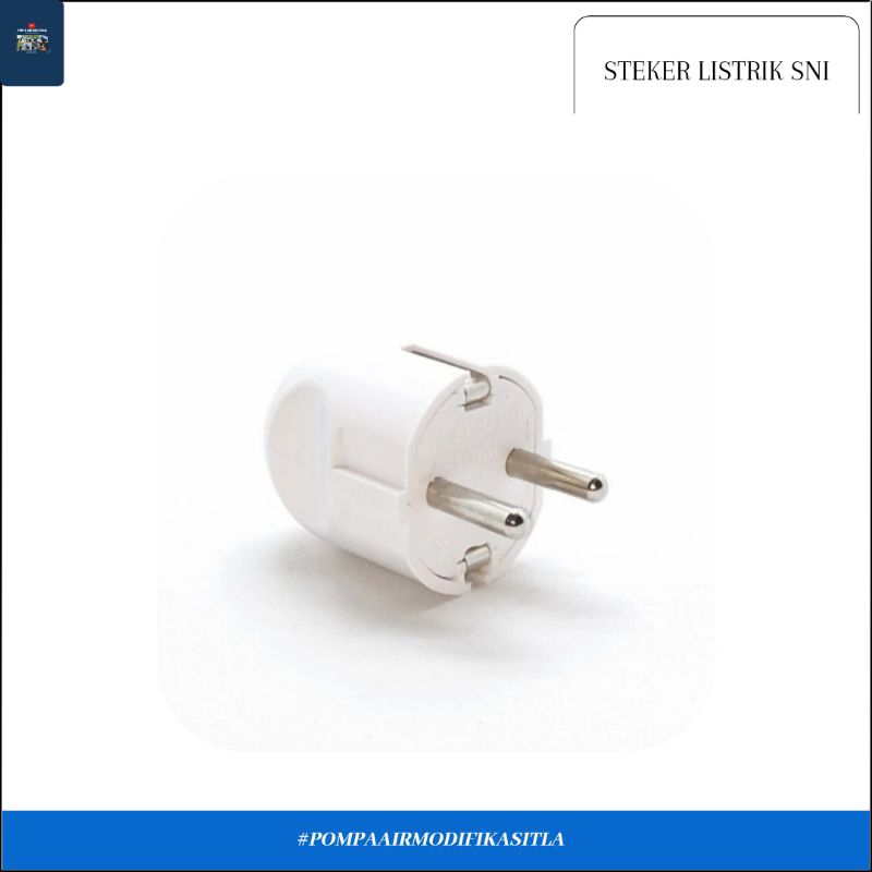 Jual STEKER LISTRIK ARDE BULAT 10A - 250V SNI | Shopee Indonesia