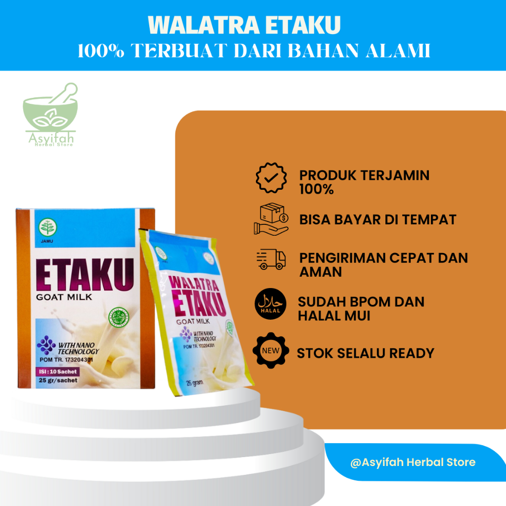 Jual Walatra Etaku Etawa Susu Kambing Goat Milk Untuk Kesehatan Tubuh ...