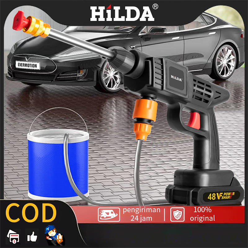 Jual HILDA alat cuci motor Washer Spray Gun Mesin cuci mobil Dengan ...