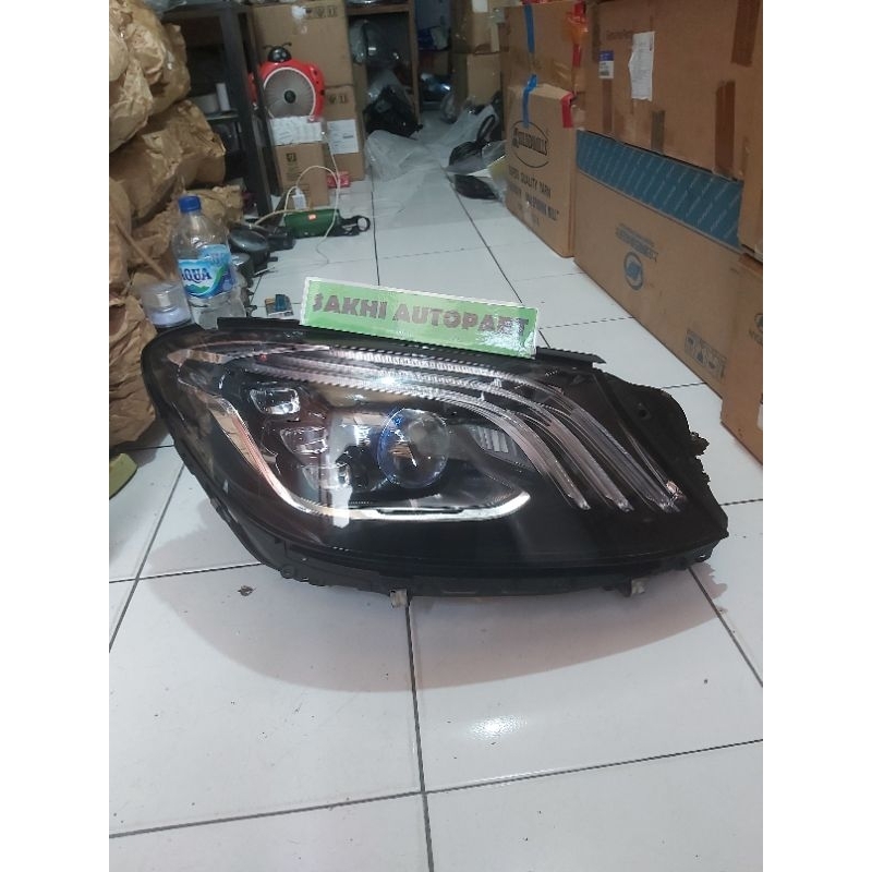 Jual headlamp mercy mercedes benz s class w222 kanan original | Shopee ...