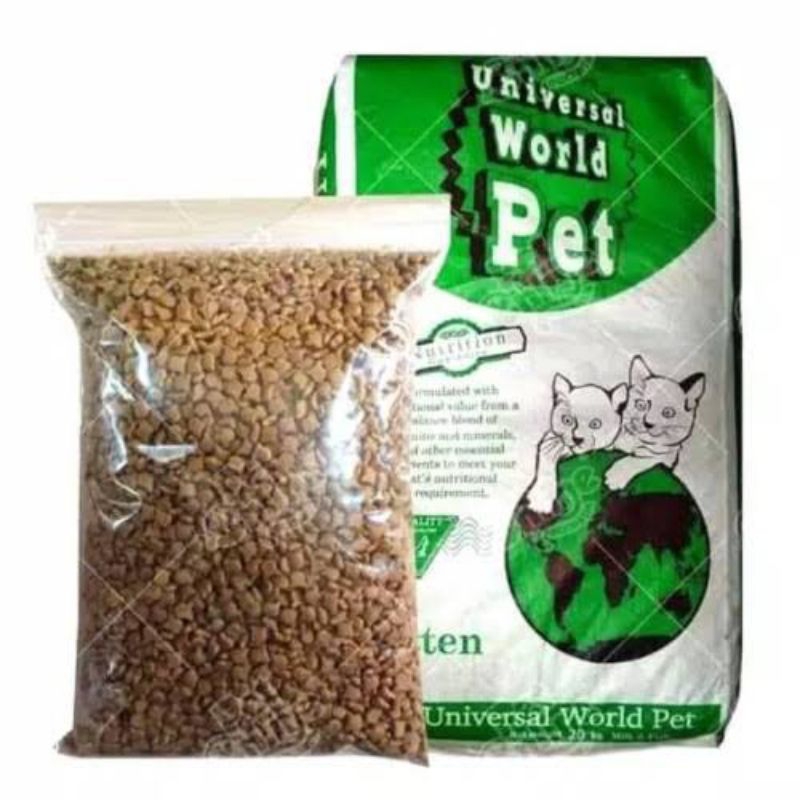 Jual Makanan Kucing - UNIVERSAL KITTEN REPACK 1 KG | Shopee Indonesia