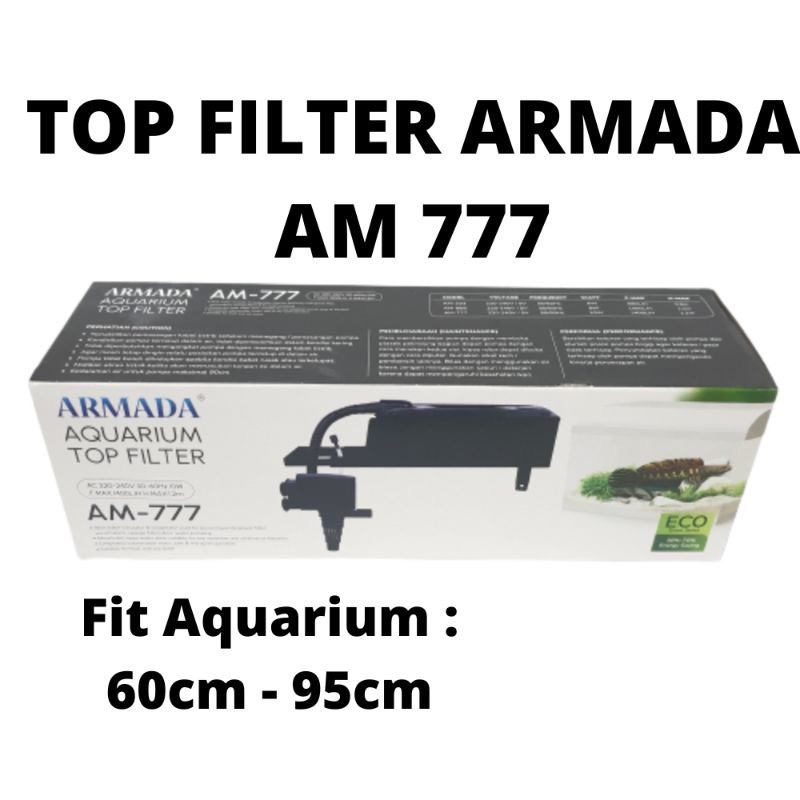 Jual Top Filter Armada AM777 AM 777 Mesin type 1600(1400L/H) dan type ...