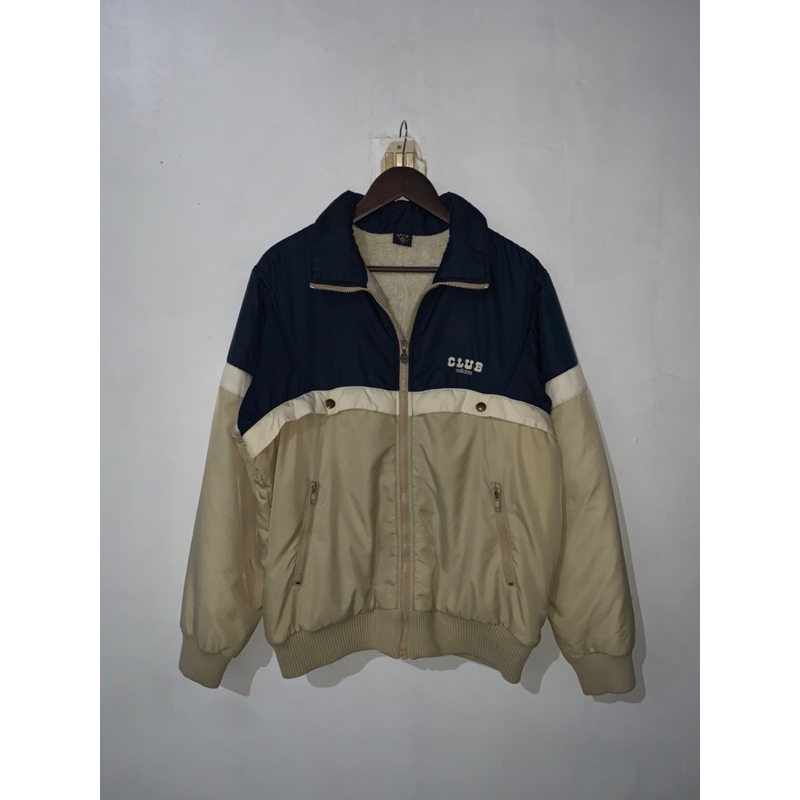 Jual Vintage Adidas Club Sherpa Jacket | Shopee Indonesia