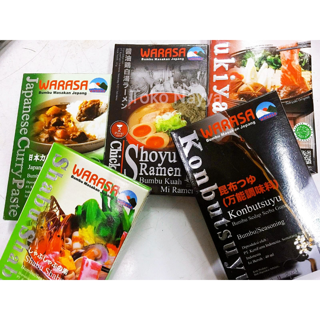 Jual WARASA Bumbu Masakan Jepang - Varian Rasa | Shopee Indonesia