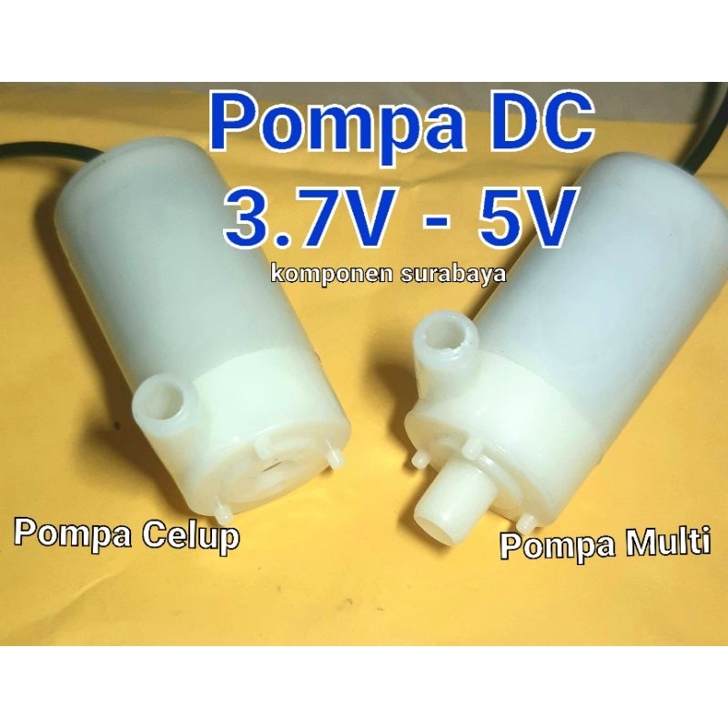 Jual Pompa DC mini 5V, pompa celup submersible Aquarium, pancuran air ...