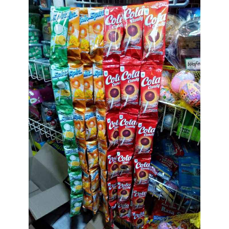Jual permen ,sprit,cola,defanty serenteng isi 10 pcs | Shopee Indonesia
