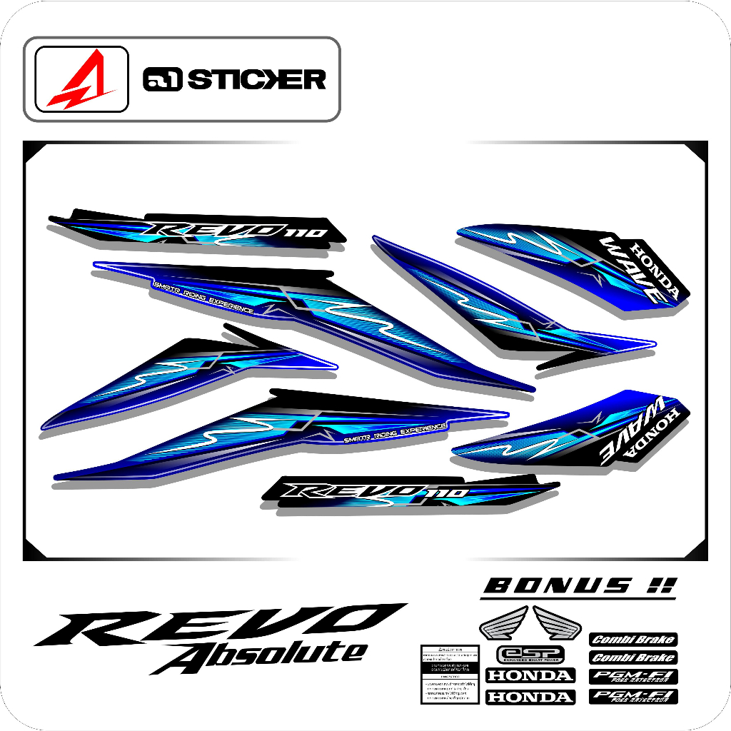 Jual STRIPING REVO ABSOLUT / CH21 / STIKER REVO / STRIPING REVO 110 ...