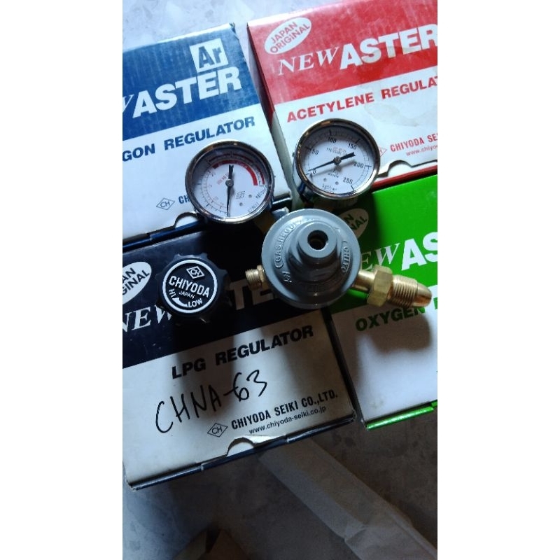 Jual REGULATOR LPG CHIYODA NEW ASTER CHIYODA SEIKI CO.LTD JAPAN ORIGINAL | Shopee Indonesia