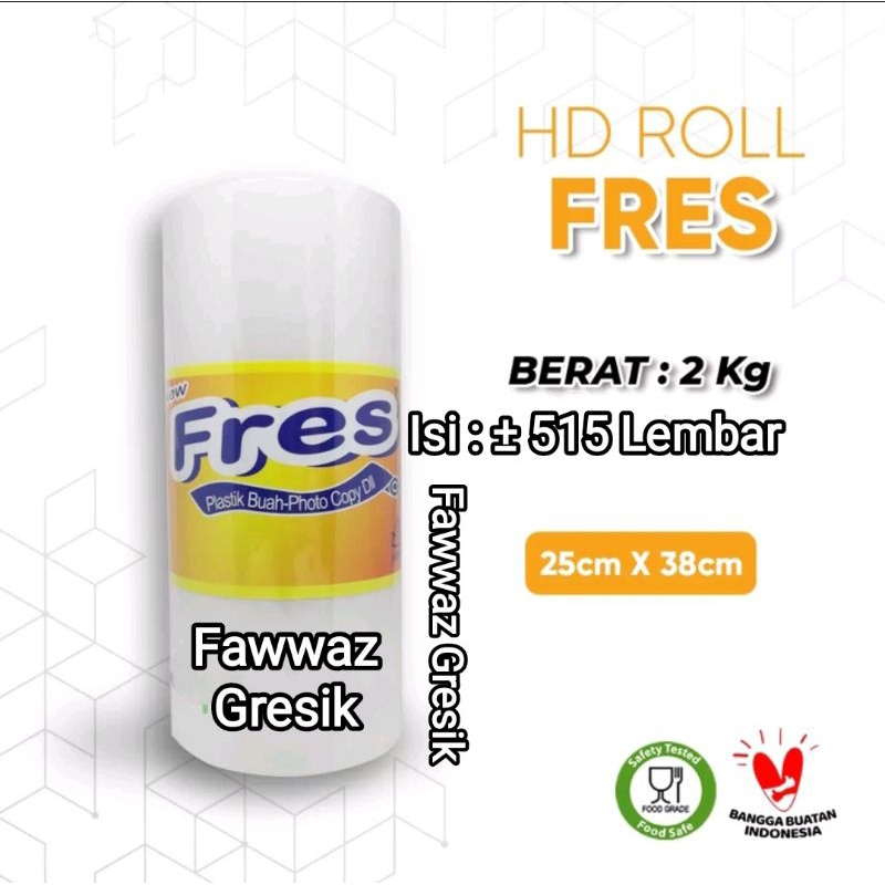 Jual Plastik HD Roll Buah / HD Roll Buah Fres/ HD Roll Fotocopy ...