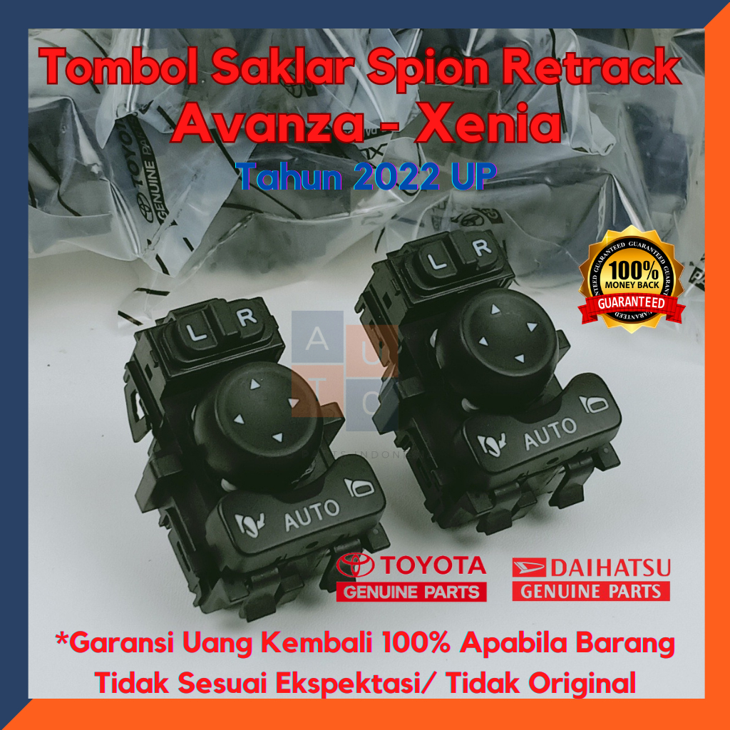 Jual Switch Mirror Saklar Spion Retract Toyota Avanza Xenia 2021 UP ...