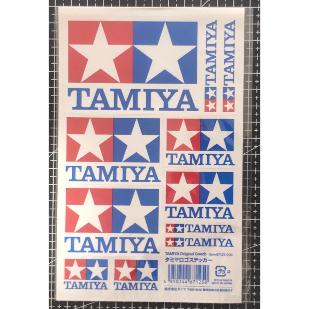 Jual Tamiya 67125 Tamiya Logo Sticker Original | Shopee Indonesia