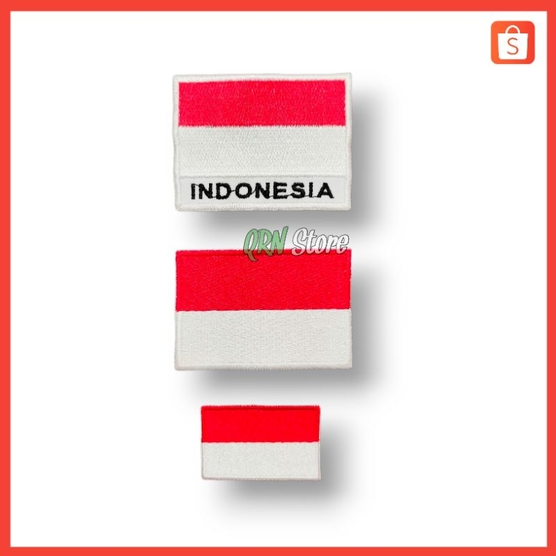Jual Bet Badge Bendera Merah Putih Indonesia Bet Atribut Seragam ...