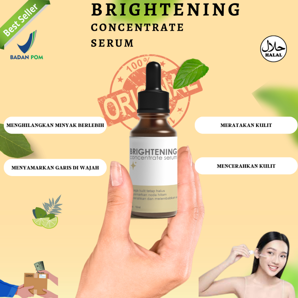 Jual SERUM GLOWING VIRAL BRIGHTENING CONCENTRATE - Penghilang Kusam ...