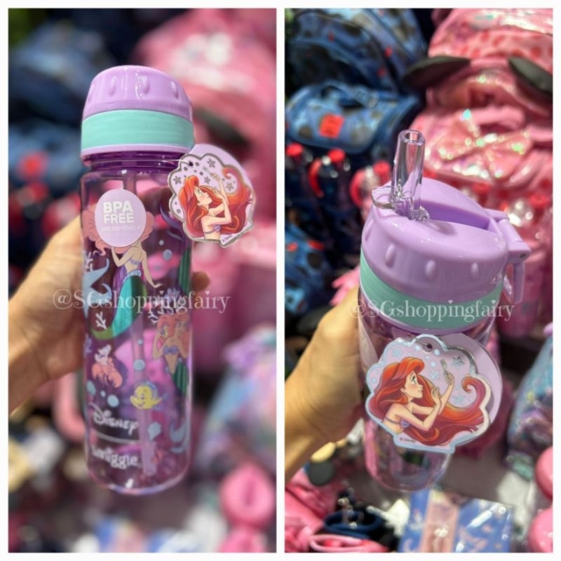 Jual [READY STOCK] Smiggle Disney Princess Ariel Plastic Bottle 650 Ml ...