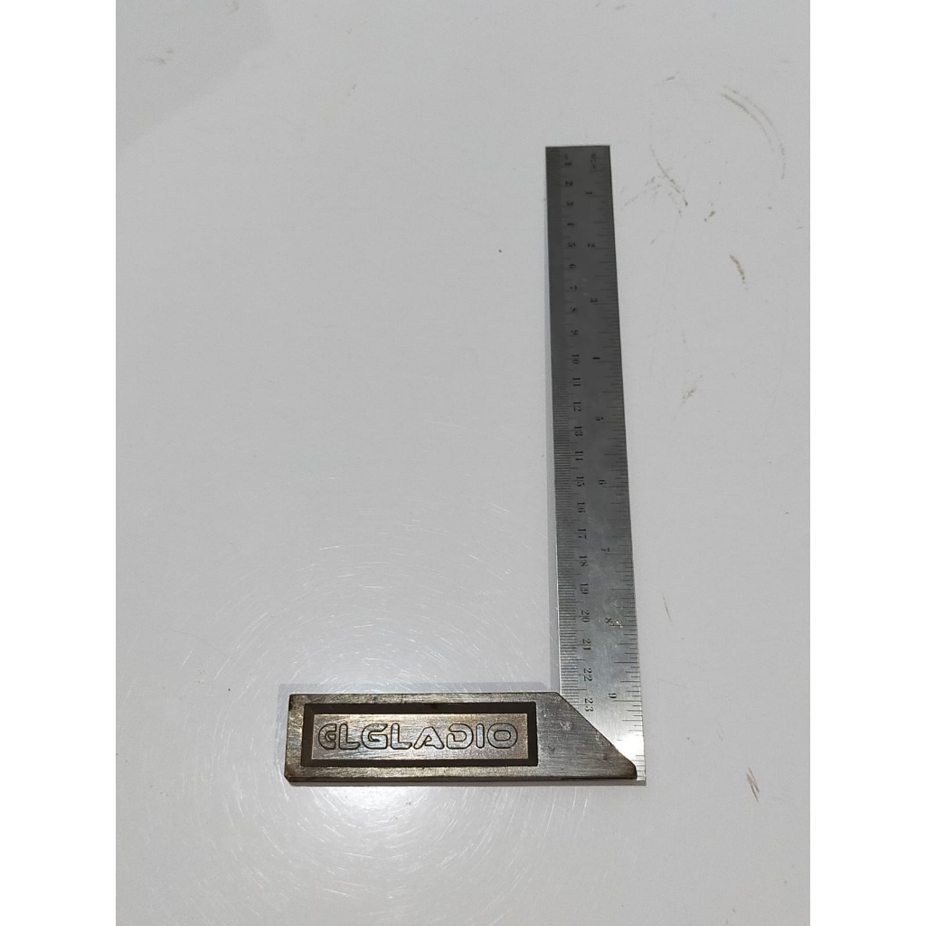 Jual Siku Tukang 10" Inch /Siku L / Penggaris Tukang Besi Bangunan ...