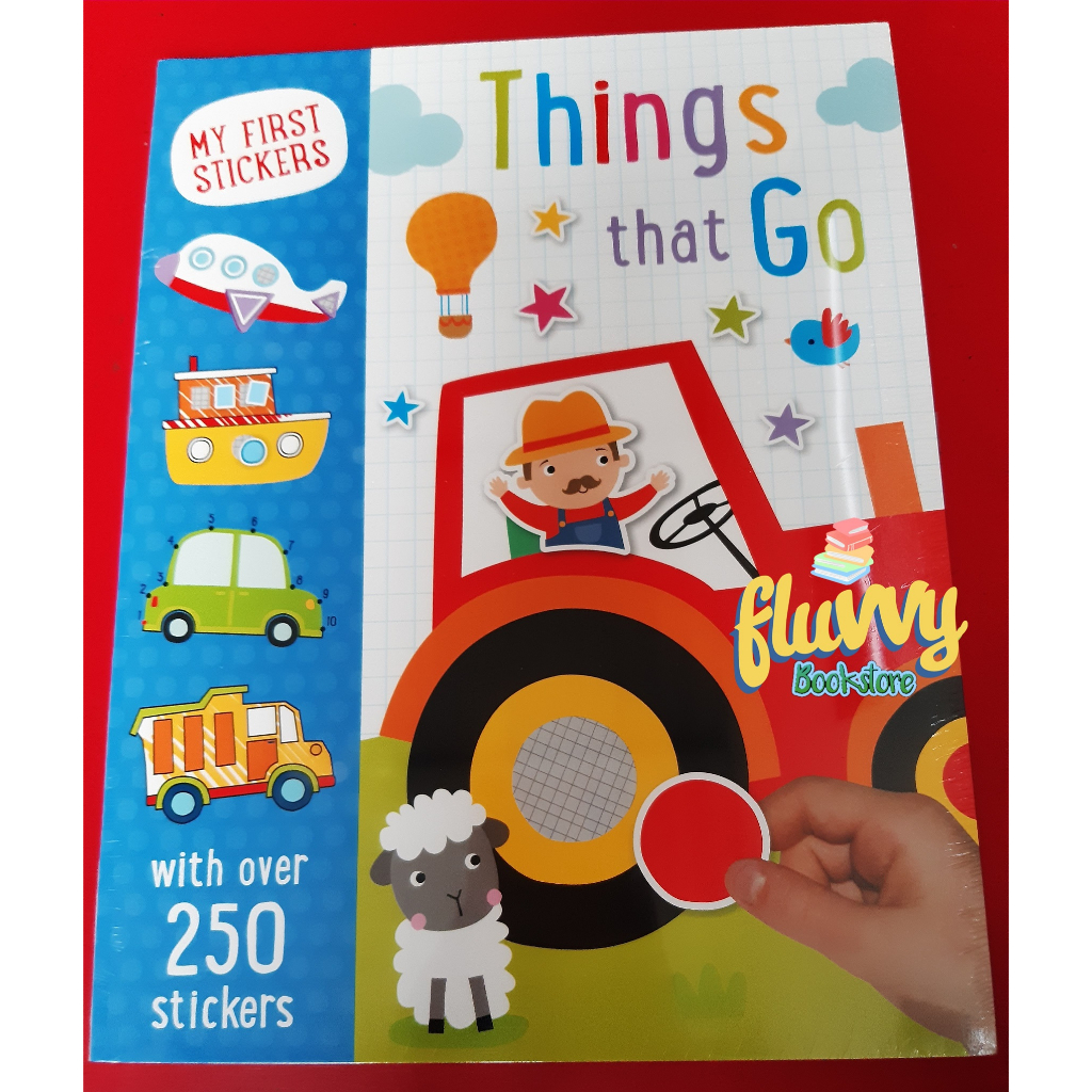 Jual Things that Go | My First Stickers (with over 250 stickers ...