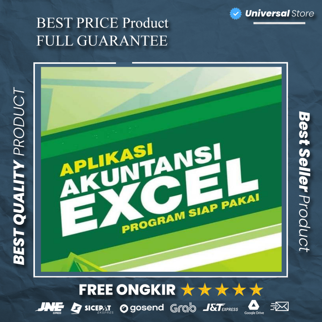 Jual Program Excel Akuntansi Unlimited Full Version Siap Pakai Lifetime ...