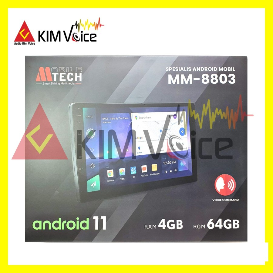 Jual Head Unit Android Mtech MM-8803 BBE Pro RAM 4/64GB built in prosesor | Shopee Indonesia
