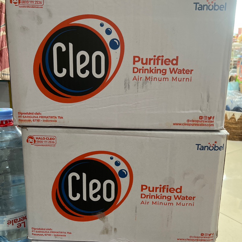 Jual Cleo Botol Tanggung Karton | Shopee Indonesia