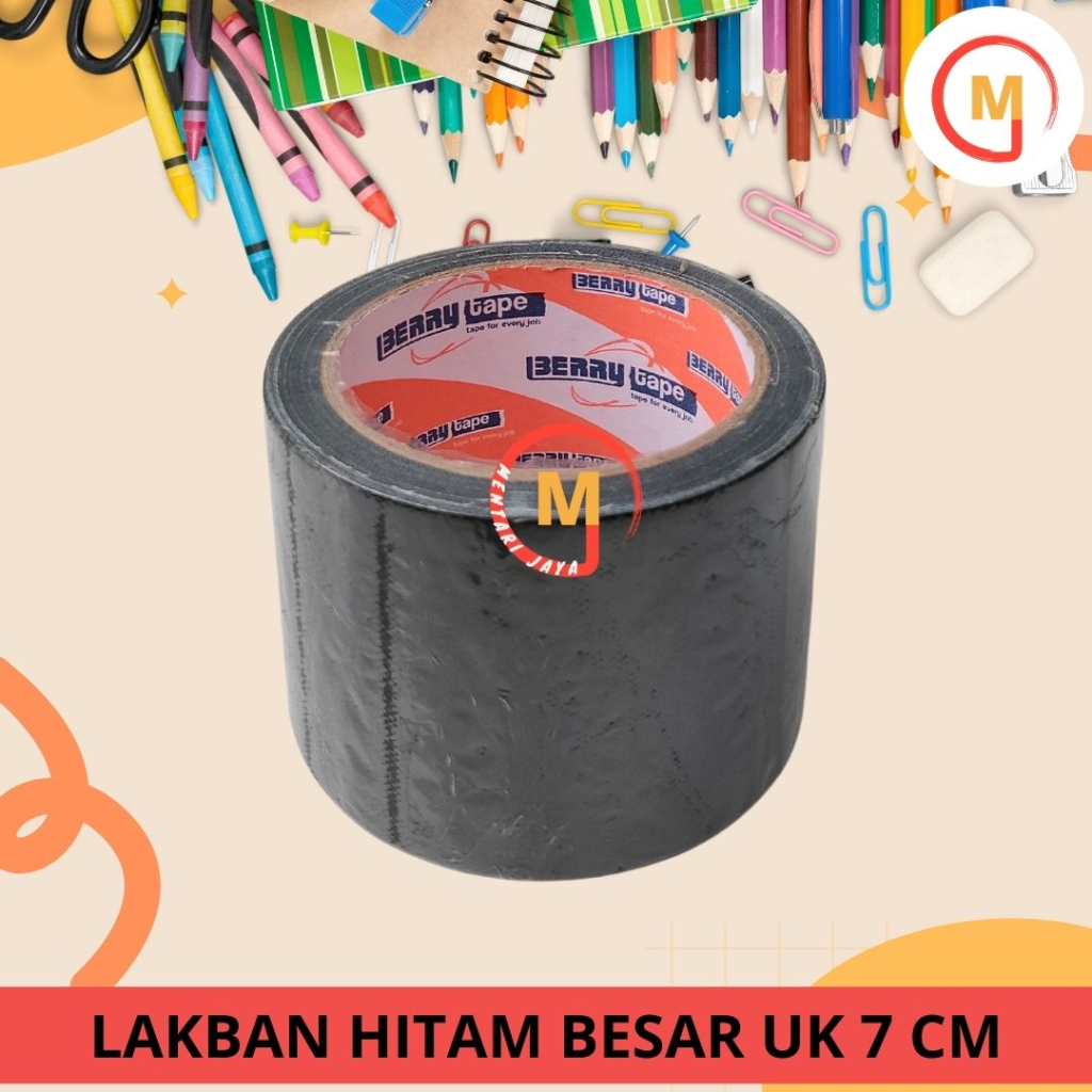 Jual Lakban Hitam Daimaru Kecil/Besar (1 Pcs) | Shopee Indonesia