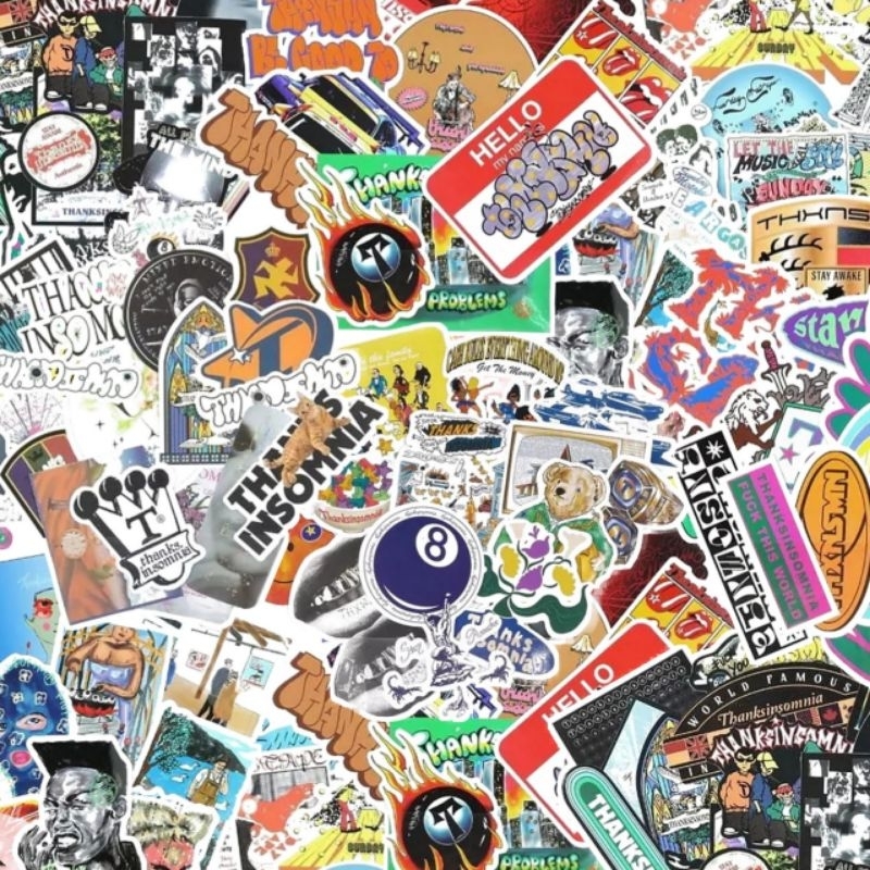 Jual Thanksinsomnia Sticker Pack | Shopee Indonesia
