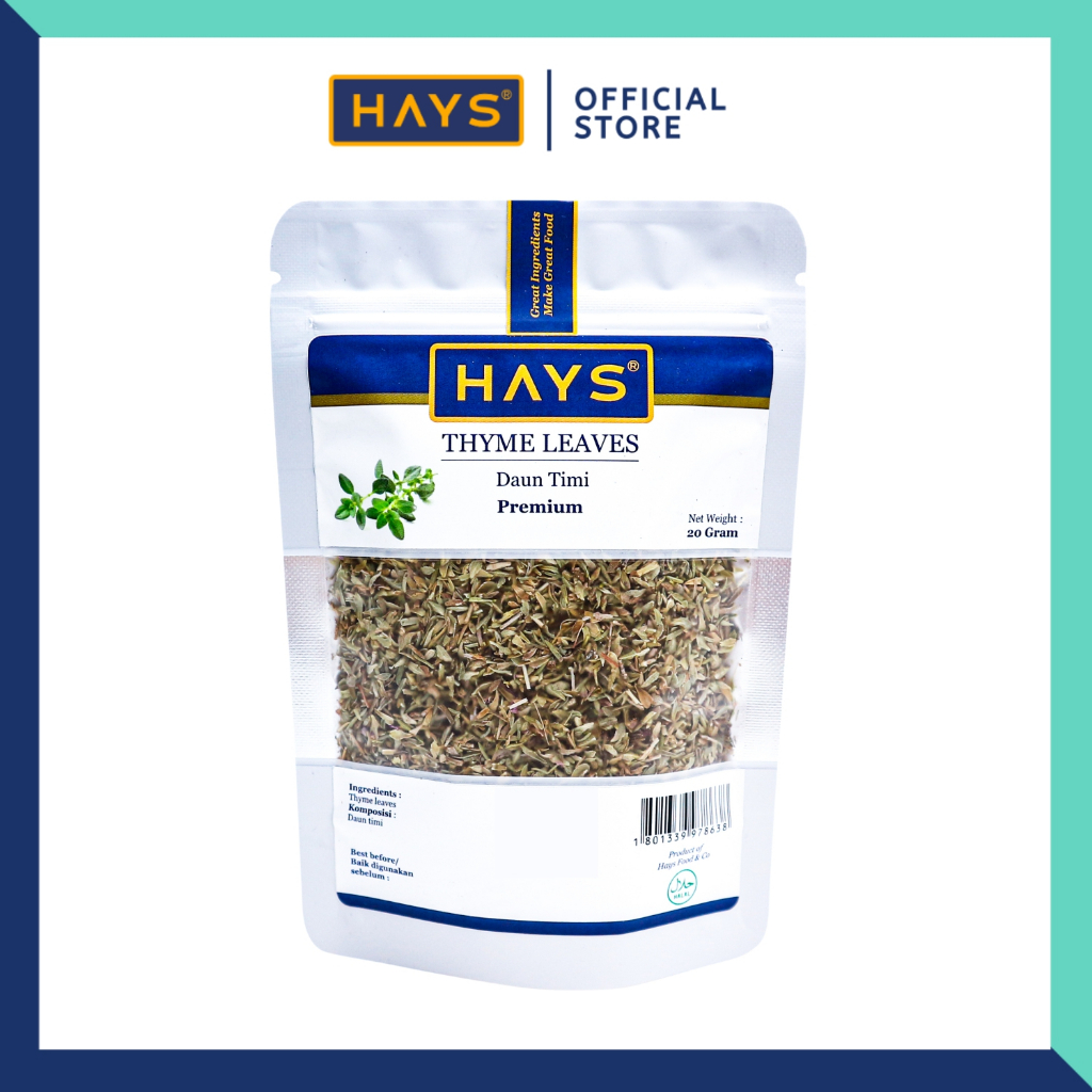 Jual Thyme Leaves / Daun Timi - HAYS | Shopee Indonesia