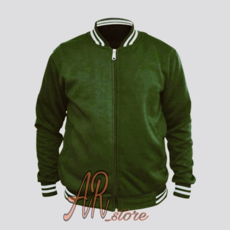 Jual JAKET VARSITY POLOS JAKET BASEBALL POLOS JAKET PRIA WANITA ...