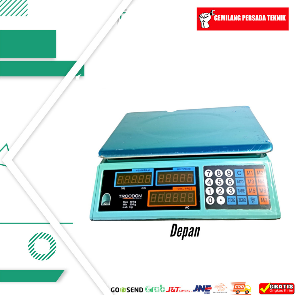 Jual Timbangan Digital Elektronik Buah Duduk Laundry Telur Sembako ...