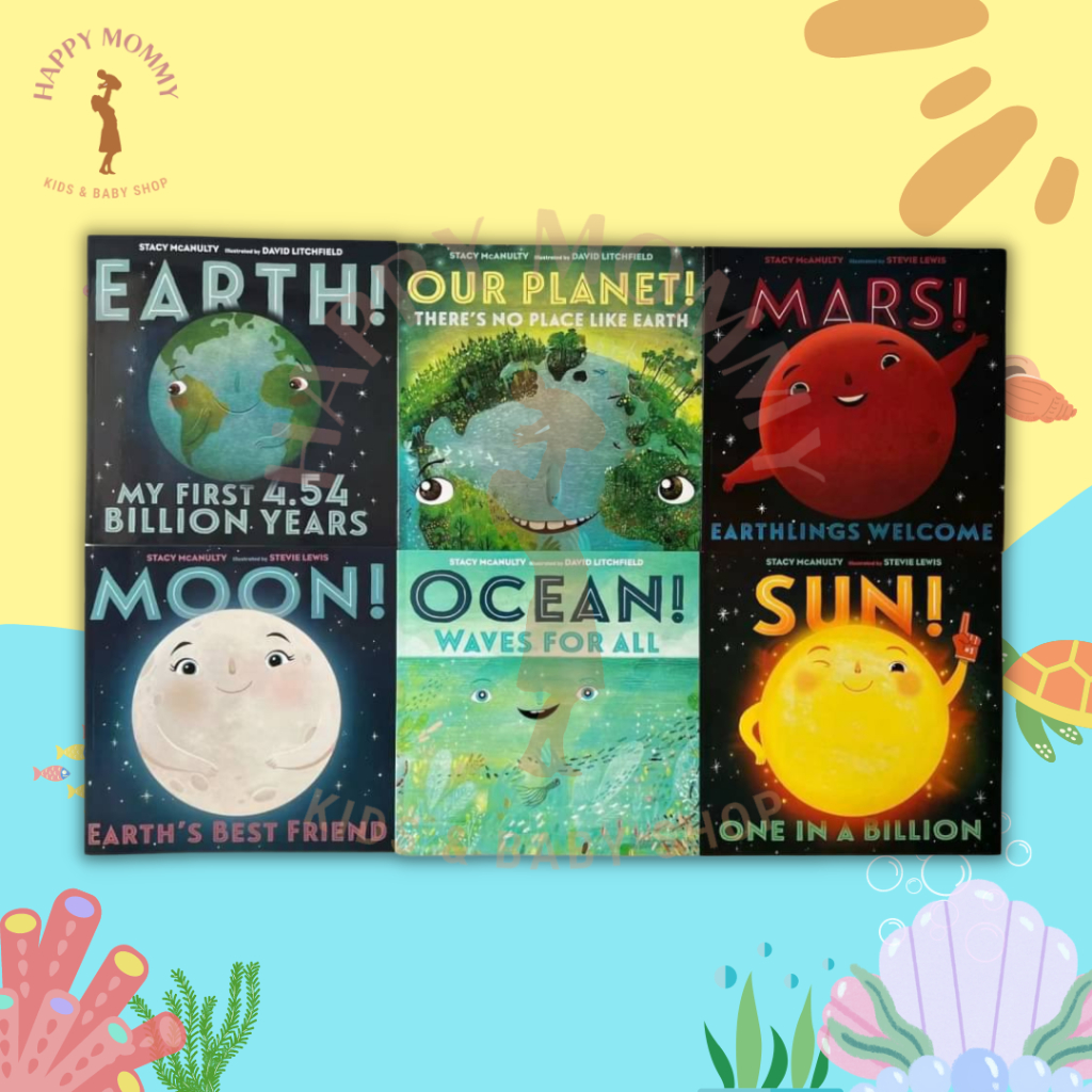 Jual Our Universe Book Set Earth Moon Mars Sun Ocean Our Planet Buku ...
