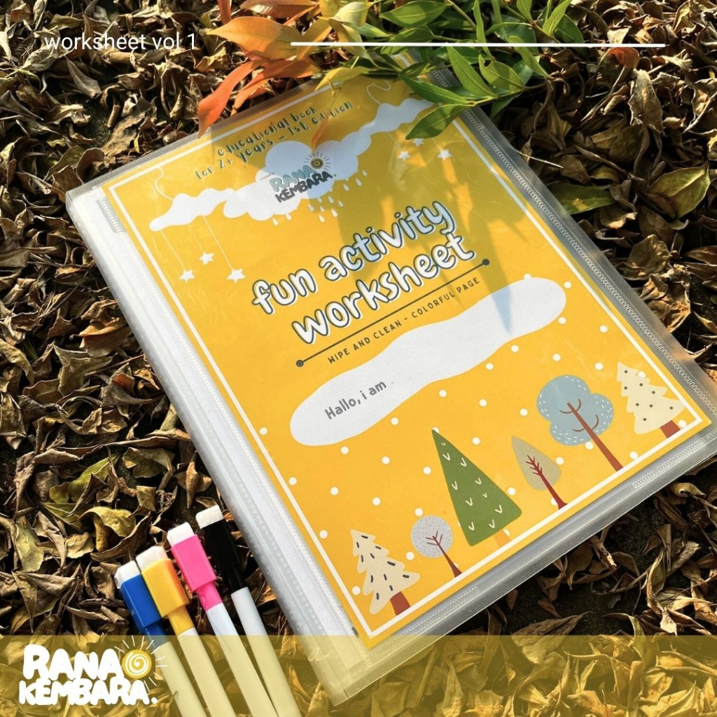 Jual Activity Book Worksheet - Buku Aktivitas untuk Anak 2-3 Tahun ...