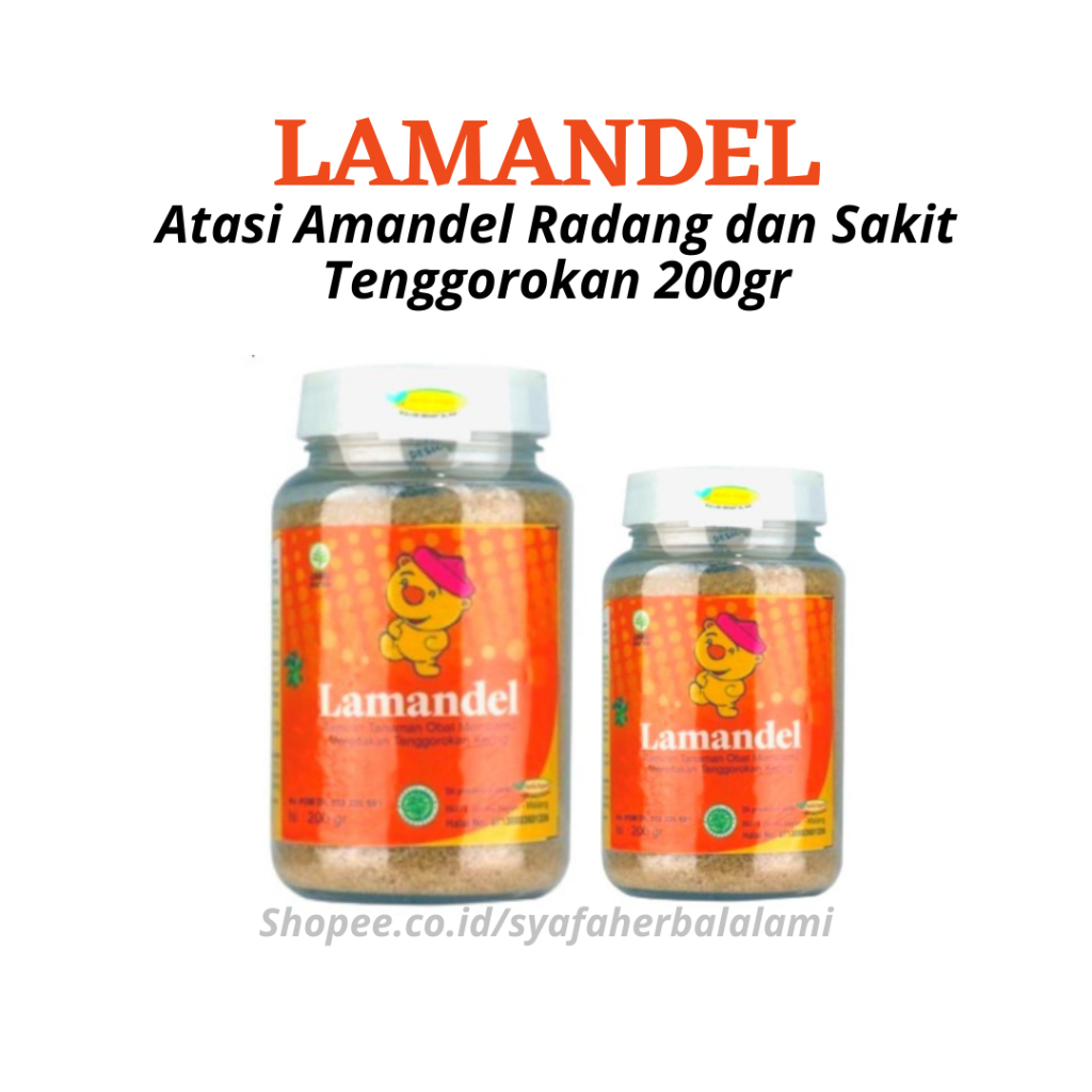 Jual LAMANDEL BOTOL - Minuman Herbal Atasi Amandel Radang dan Sakit ...