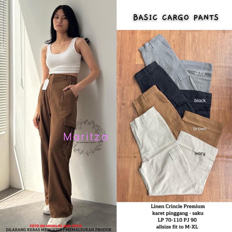 Jual Basic cargo pant | Shopee Indonesia