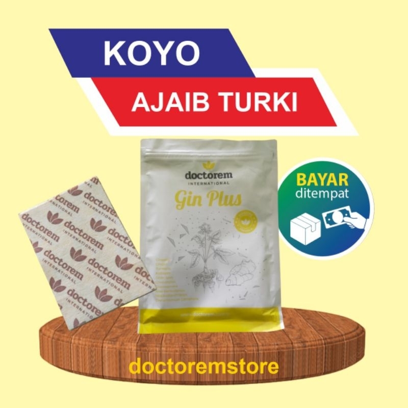 Jual Koyo Turki Original I Koyo Ajaib Gin Plus 1 Lembar I Doctorem | Shopee Indonesia