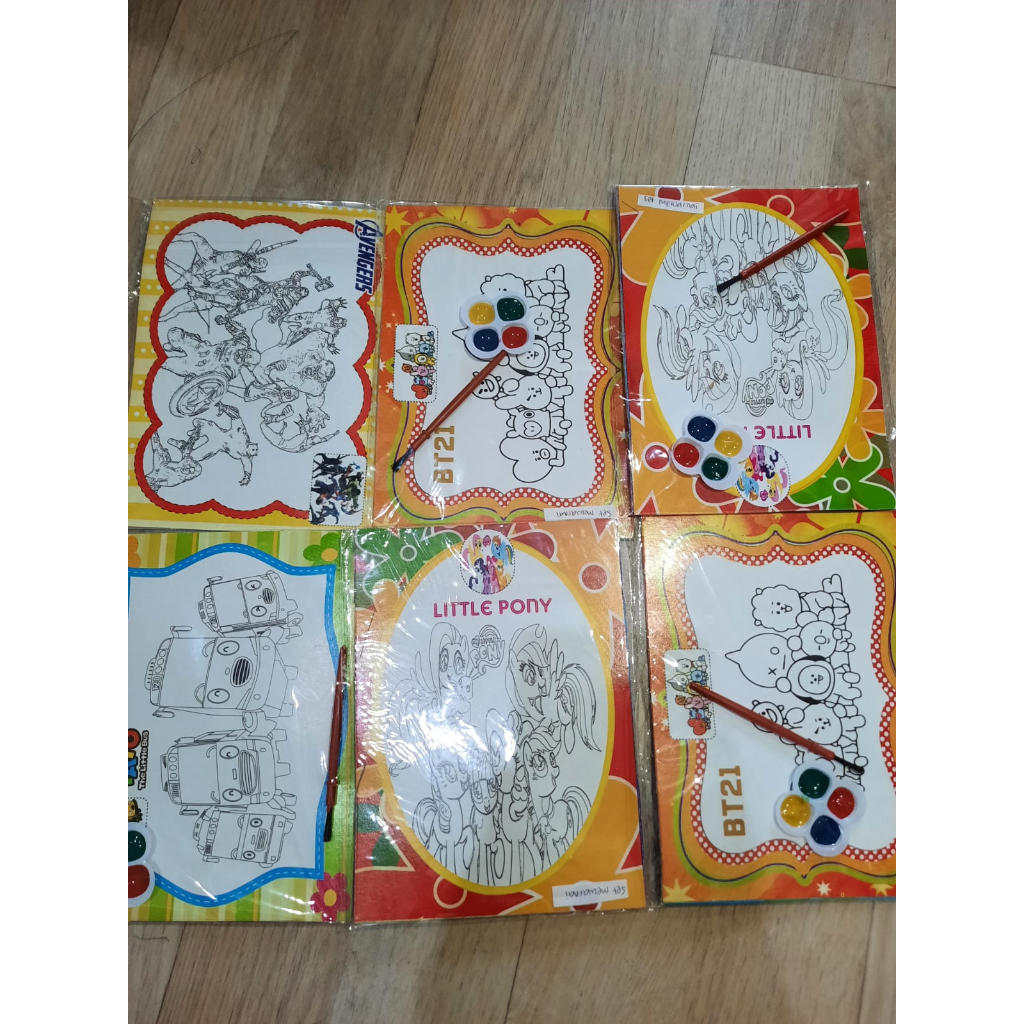Jual Set mewarnai (DIY Colouring) | Shopee Indonesia