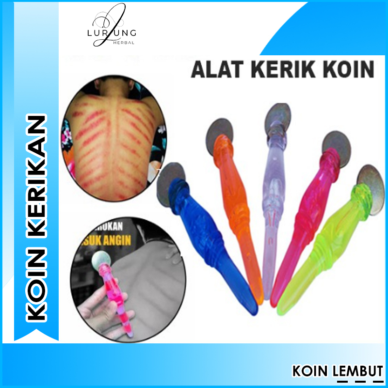 Jual Alat Kerokan Masuk Angin Kerikan Koin Halus Logam Totok Punggung 2 ...
