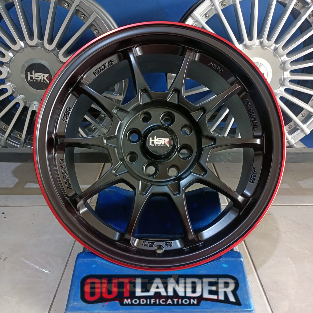 Jual Velg Racing Mobil Mobilio Xenia Raize Rocky Ring 16 HSR BOROKO SRD R16 | Shopee Indonesia