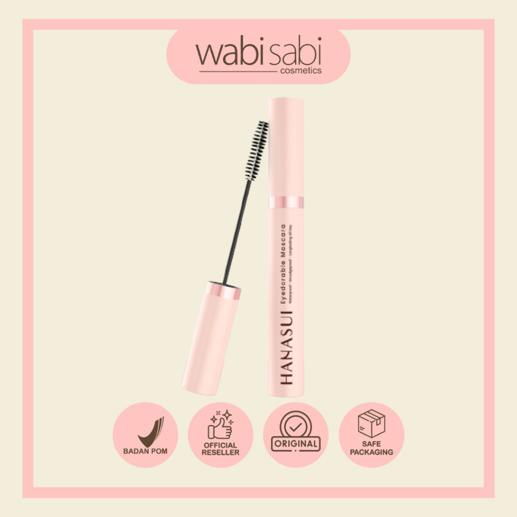 Jual HANASUI - Eyedorable Mascara 8ml | Shopee Indonesia